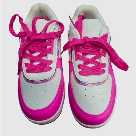 Ecko Unlimited | Shoes | Girls Ecko Pink White Sneakers | Poshmark